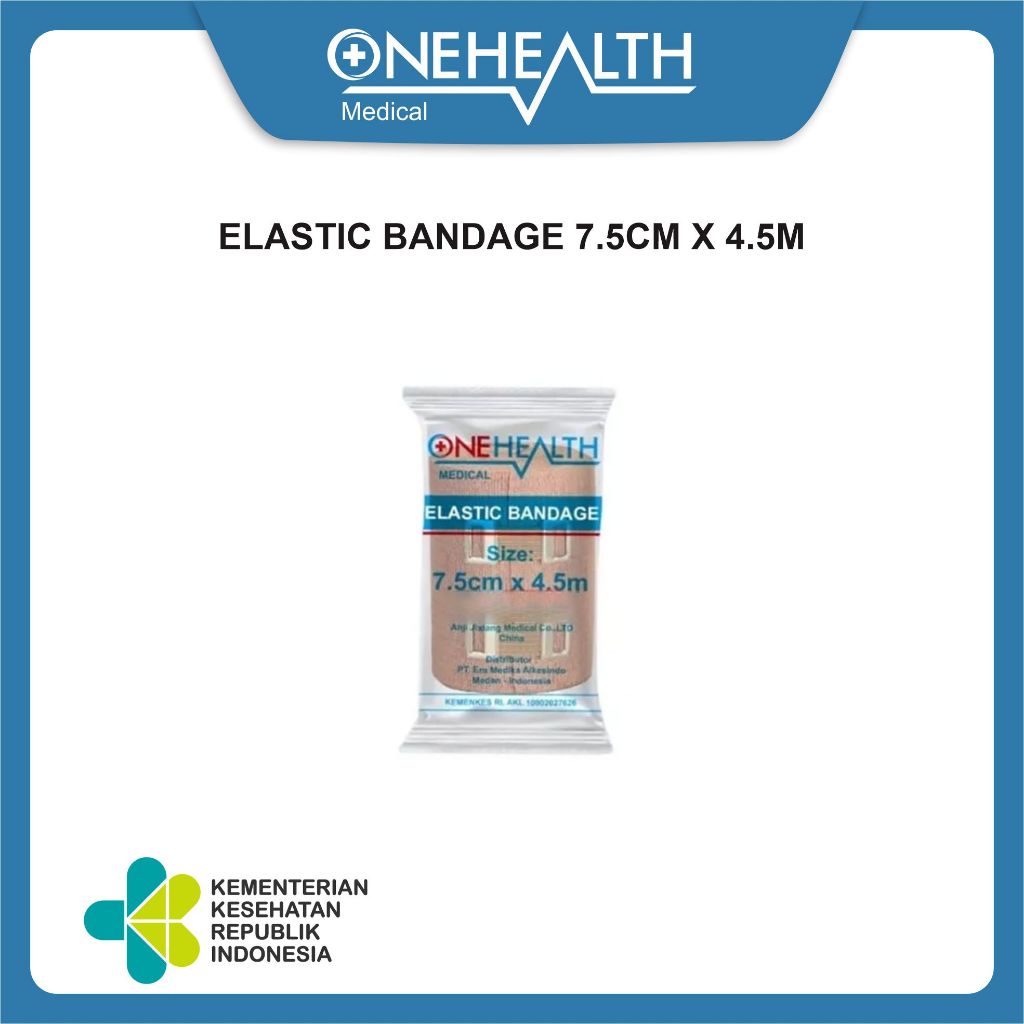 Jual Onehealth Perban Elastis Ukuran 7.5cm x 4.5m | Shopee Indonesia