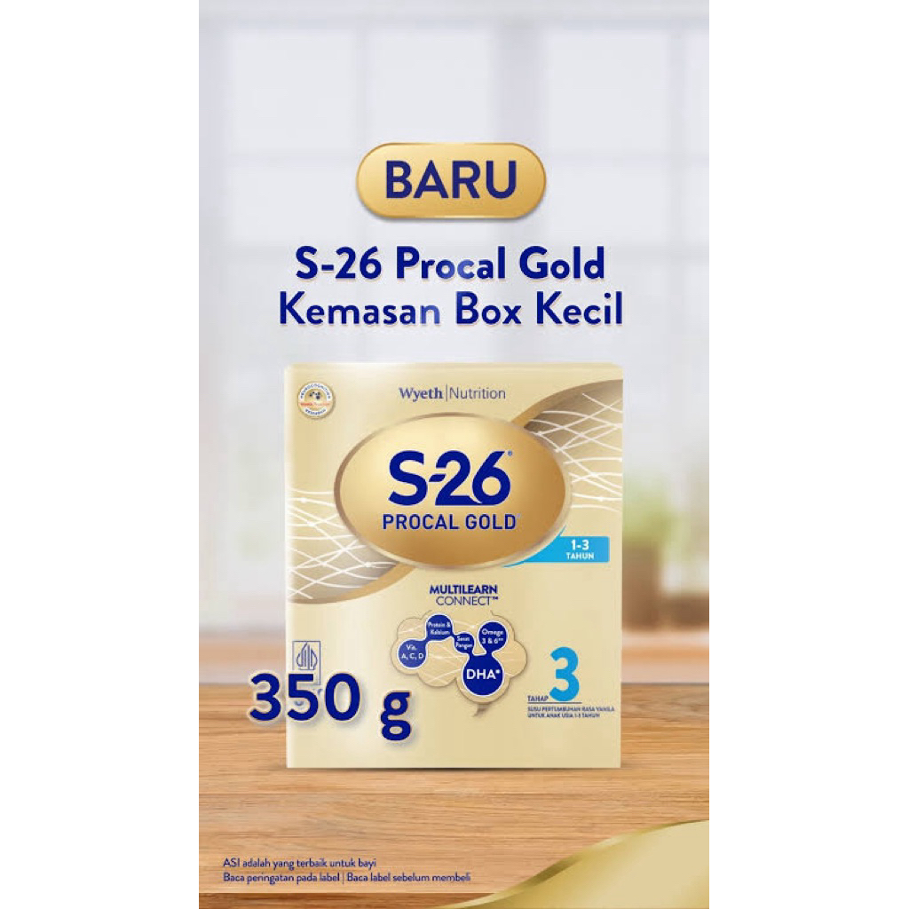 Jual S-26 Procal Gold Tahap 3 Vanila 350gr | Shopee Indonesia