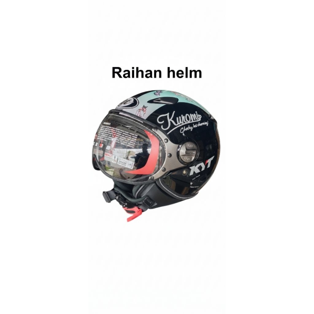 Jual helm kyt elsico one piece cartoon 100% original | Shopee Indonesia