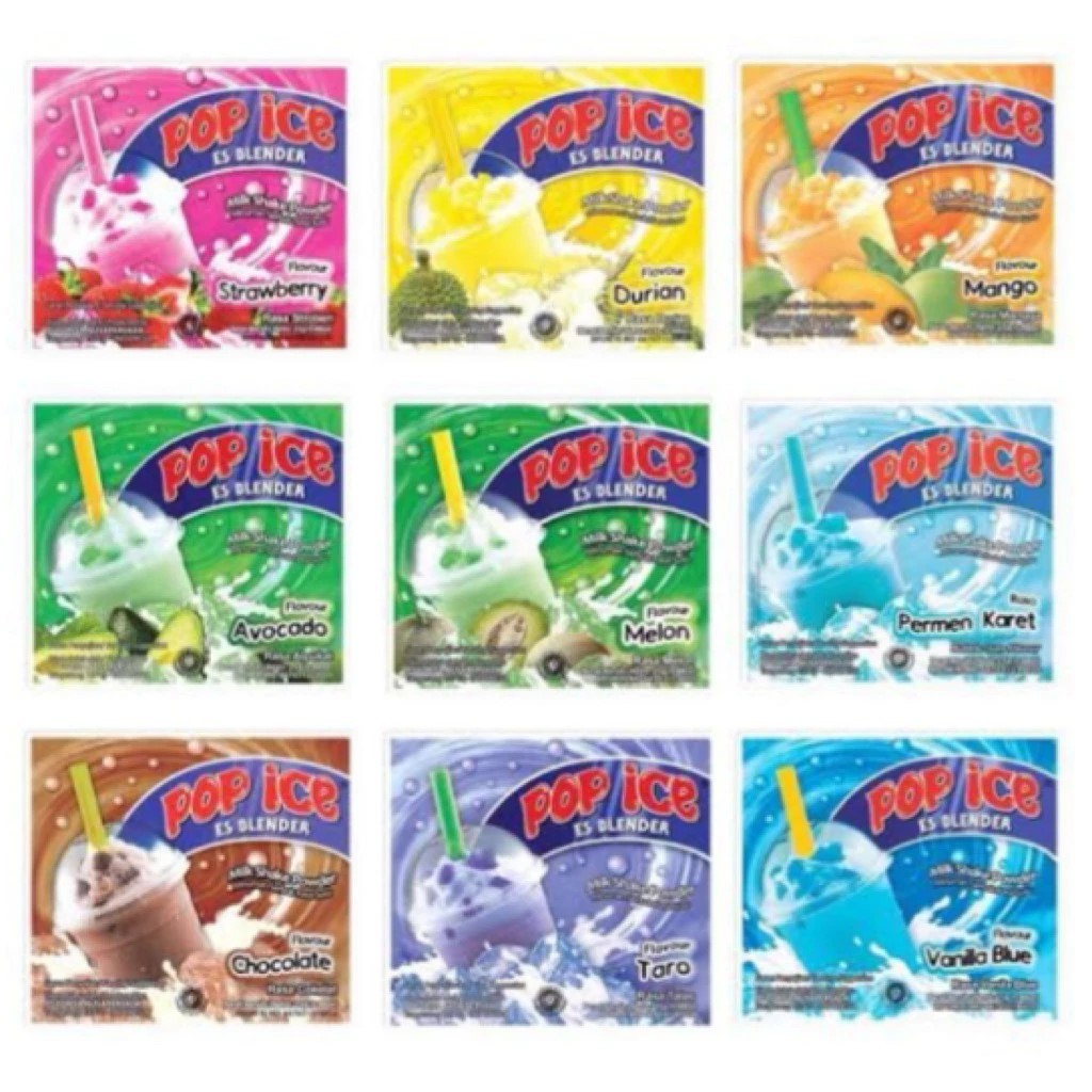 Jual Popice es blender isi 10 sachet | Shopee Indonesia