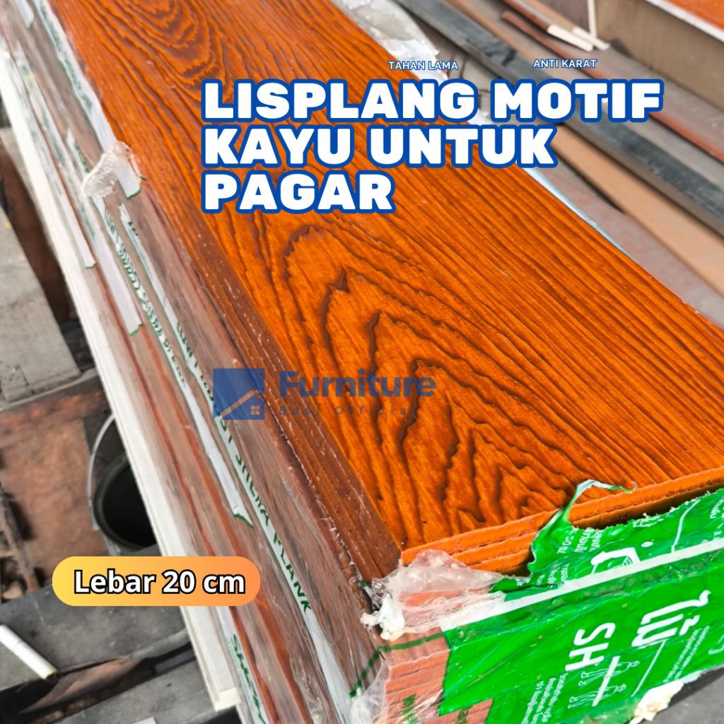 Jual Lisplang grc | Lisplang grc Motif Kayu | Lisplang Motif Kayu ...