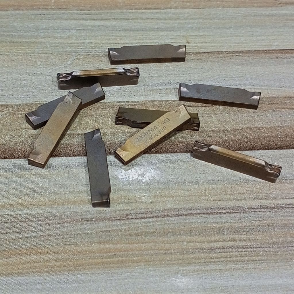 Jual Insert potong 3mm carbide bekas pisau Cutting 3.0mm bubut Widia ...