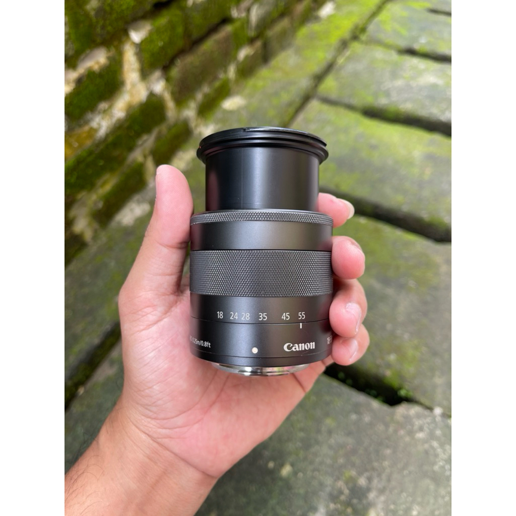 Jual Lensa Kit 18-55mm Canon Eos M | Shopee Indonesia