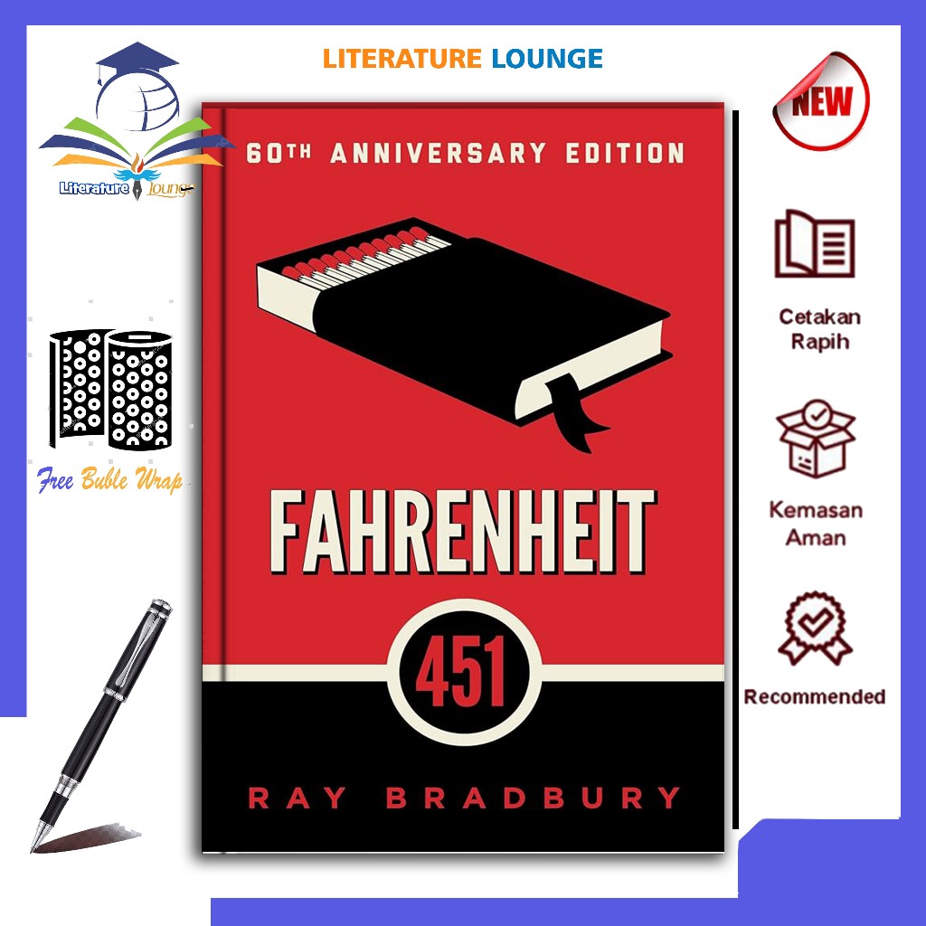 Jual Fahrenheit 451 Ray Bradbury Paperback - (English) | Shopee Indonesia