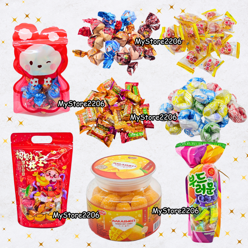 Jual Snack Imlek / Makanan Imlek / Permen Jelly Buah / Kacang / Plum ...