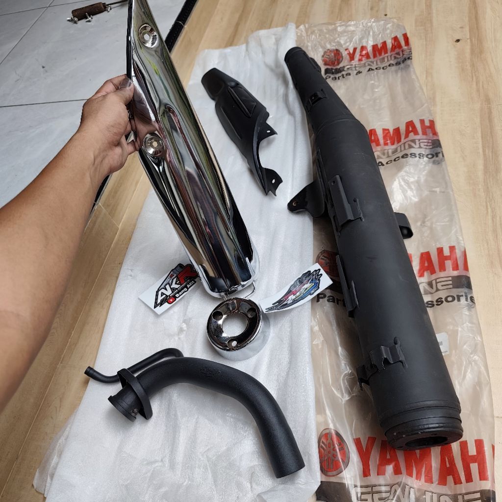 Jual knalpot rx king peredam BARU new YAMAHA 3KA | Shopee Indonesia