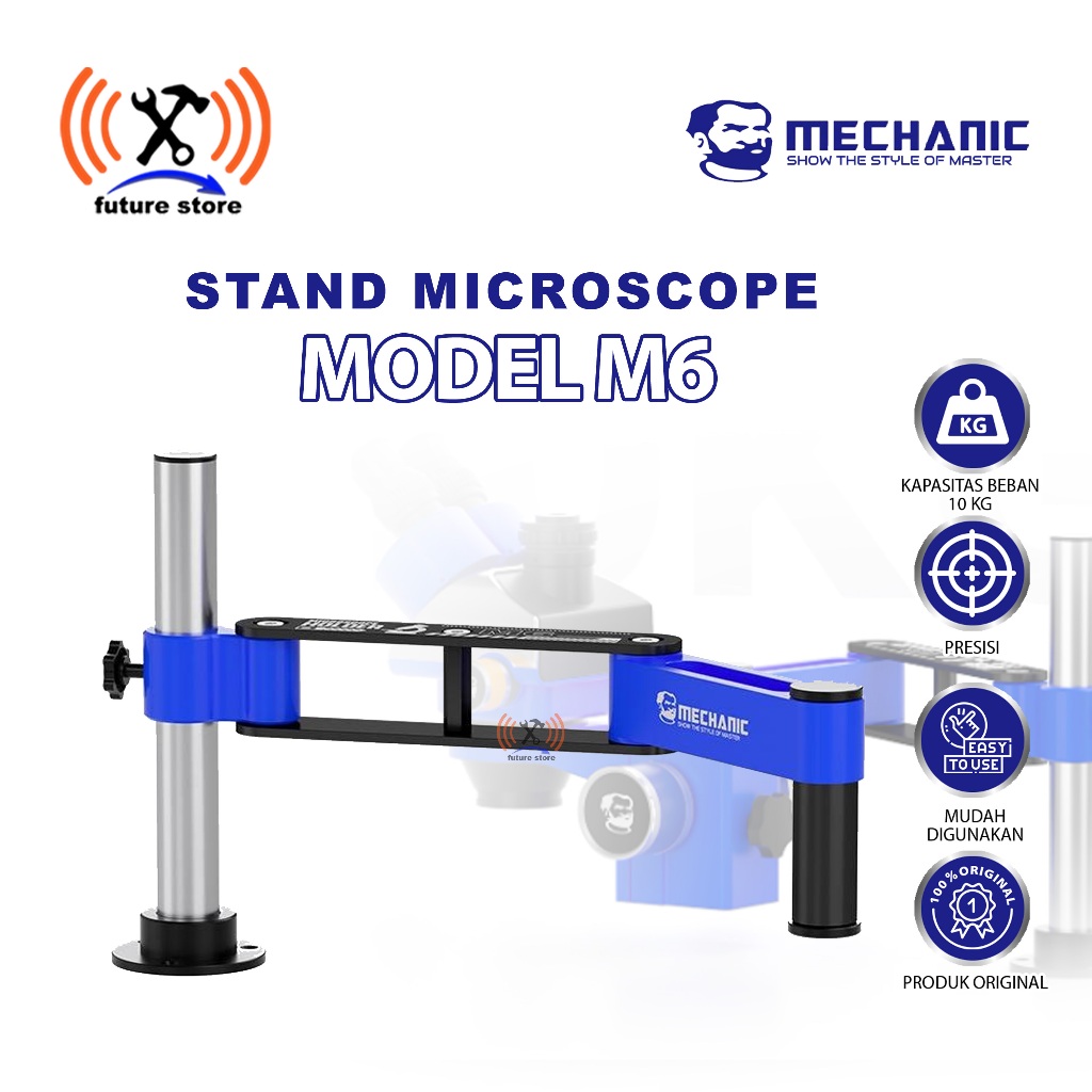 Jual STAND MICROSCOPE MECHANIC MODEL M6 ORIGINAL - STAND MIKROSKOP ...