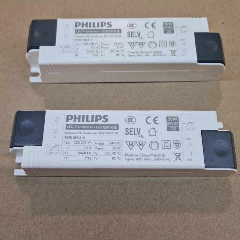 Jual Philips Economic Led Transformer 30W 24V DC Trafo Led strip ...