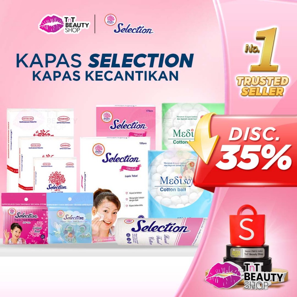 Jual Kapas Selection Terlengkap & Harga Terbaru Mei 2026 | Shopee Indonesia