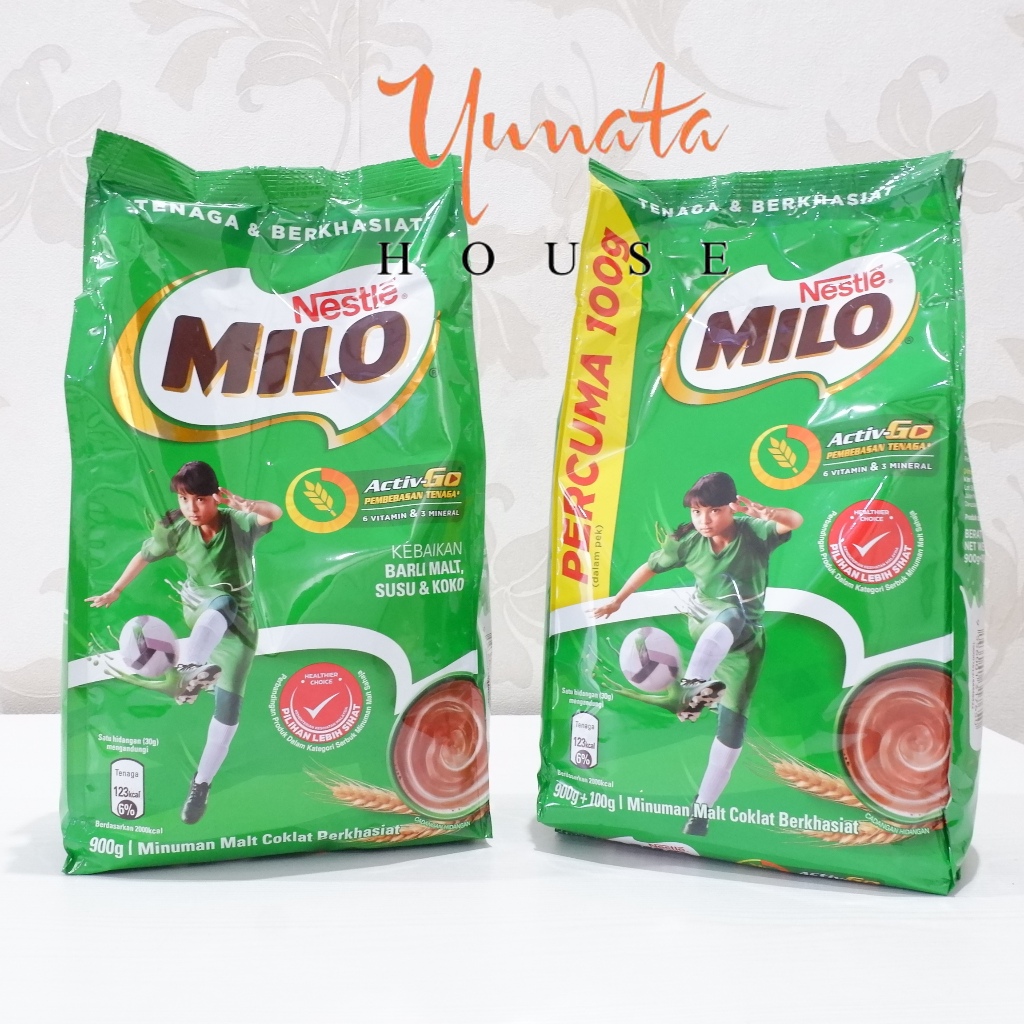 Jual Milo Malaysia Activ-Go Refill [900g] / [1kg] | Shopee Indonesia