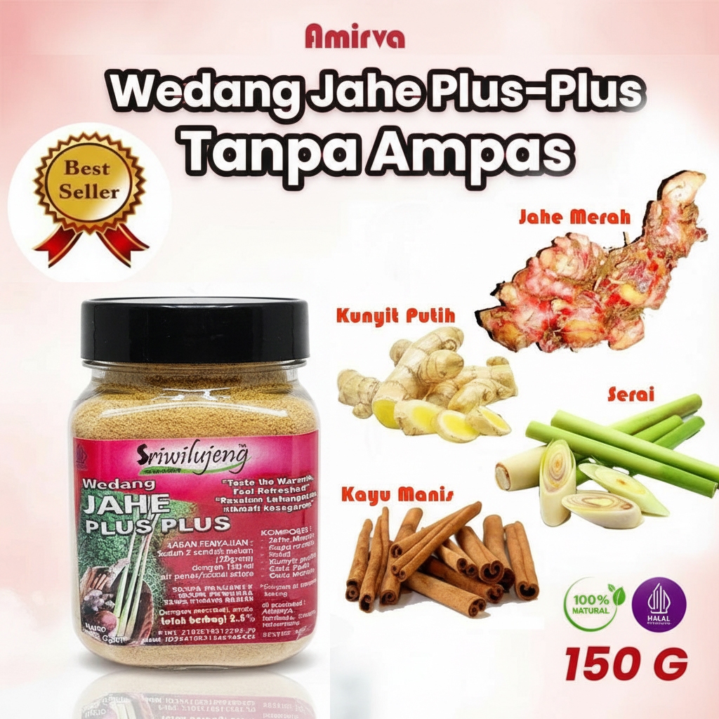 Jual Sriwilujeng Wedang Jahe Merah Plus Plus - Minuman Herbal Instan ...