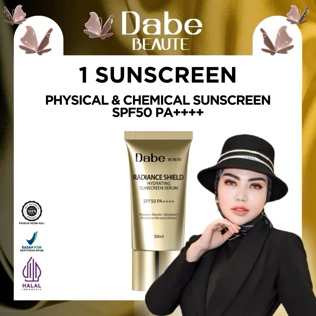 Jual (READY) // Dabe Beaute Radience Shield Hydrating Sunscreen Serum ...