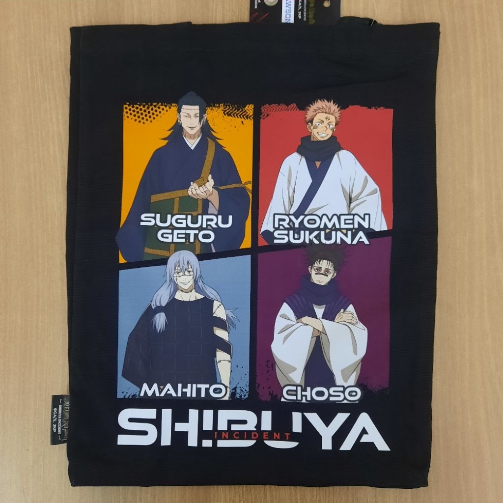 Jual OFFICIAL Jujutsu Kaisen JJK Lawson SHIBUYA INCIDENT Totebag ...