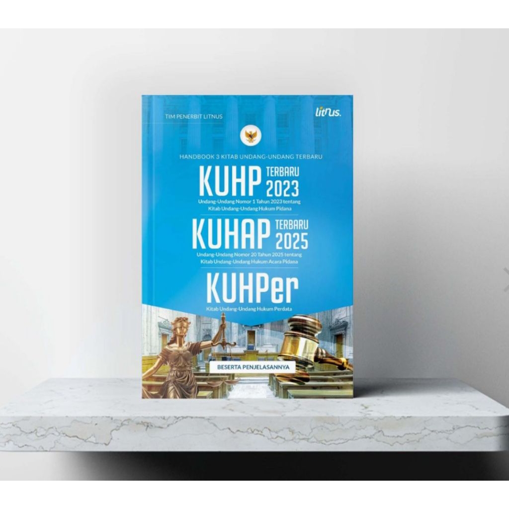 Jual HANDBOOK 3 KITAB UNDANG-UNDANG TERBARU | KUHP Terbaru 2023 (Undang ...