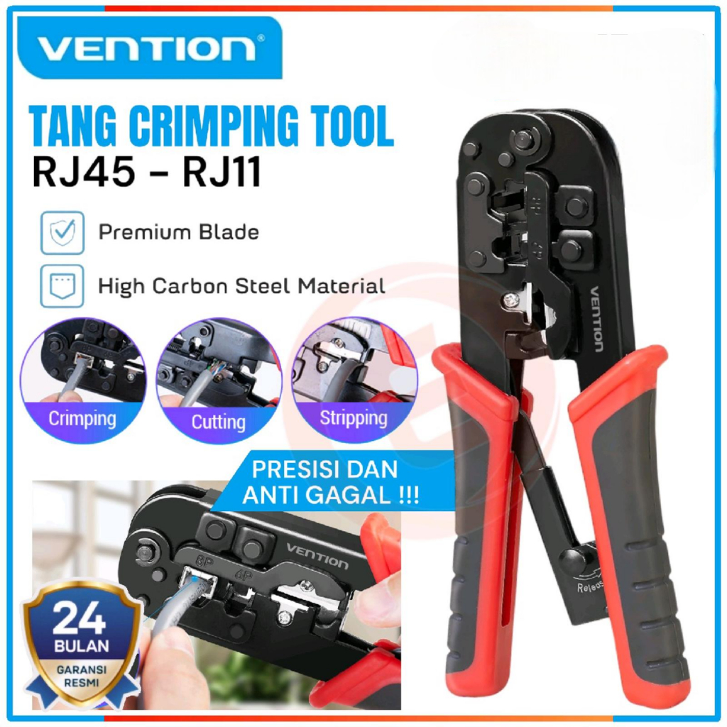 Jual Tang Crimping Tool Vention KEDB0 Multi Function Cable Crimping ...