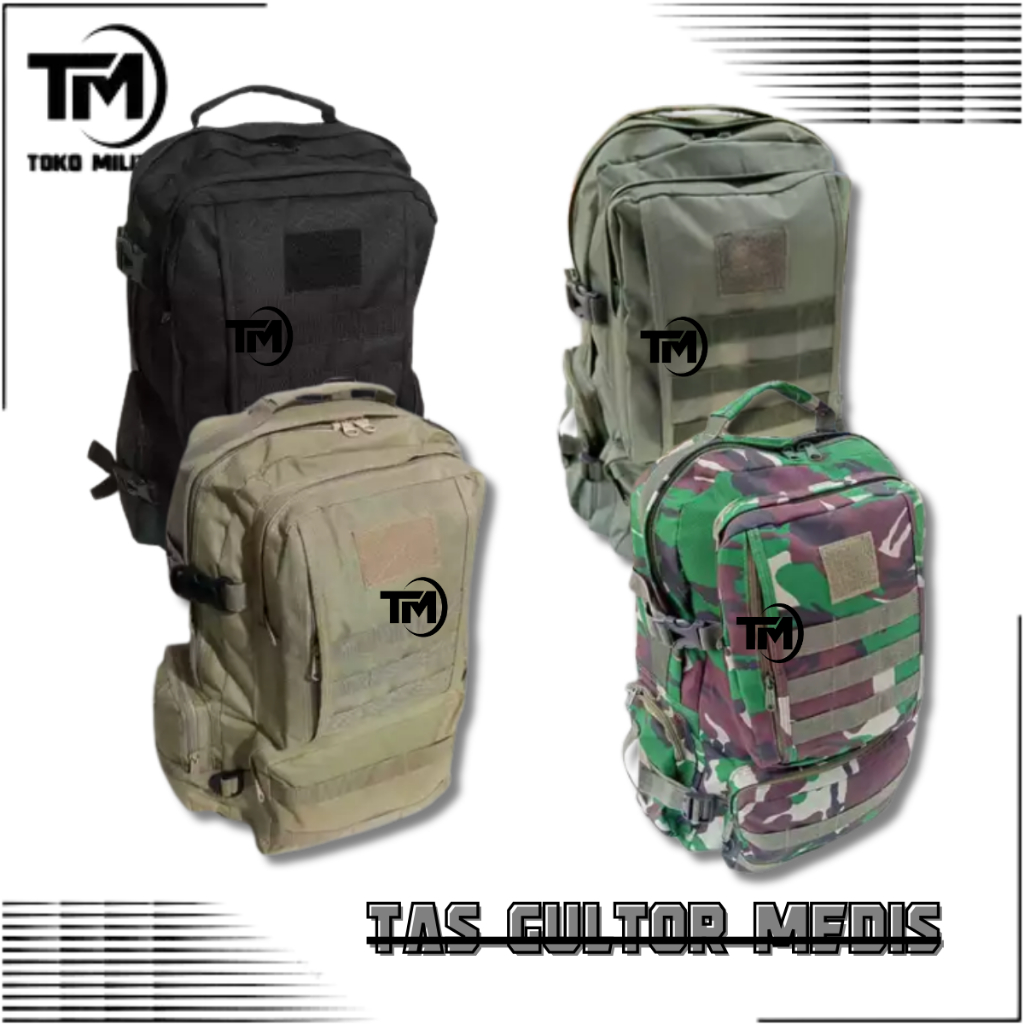 Jual Tas Tactical Ransel Militer Punggung Army Backpack Tas ORIGINAL ...