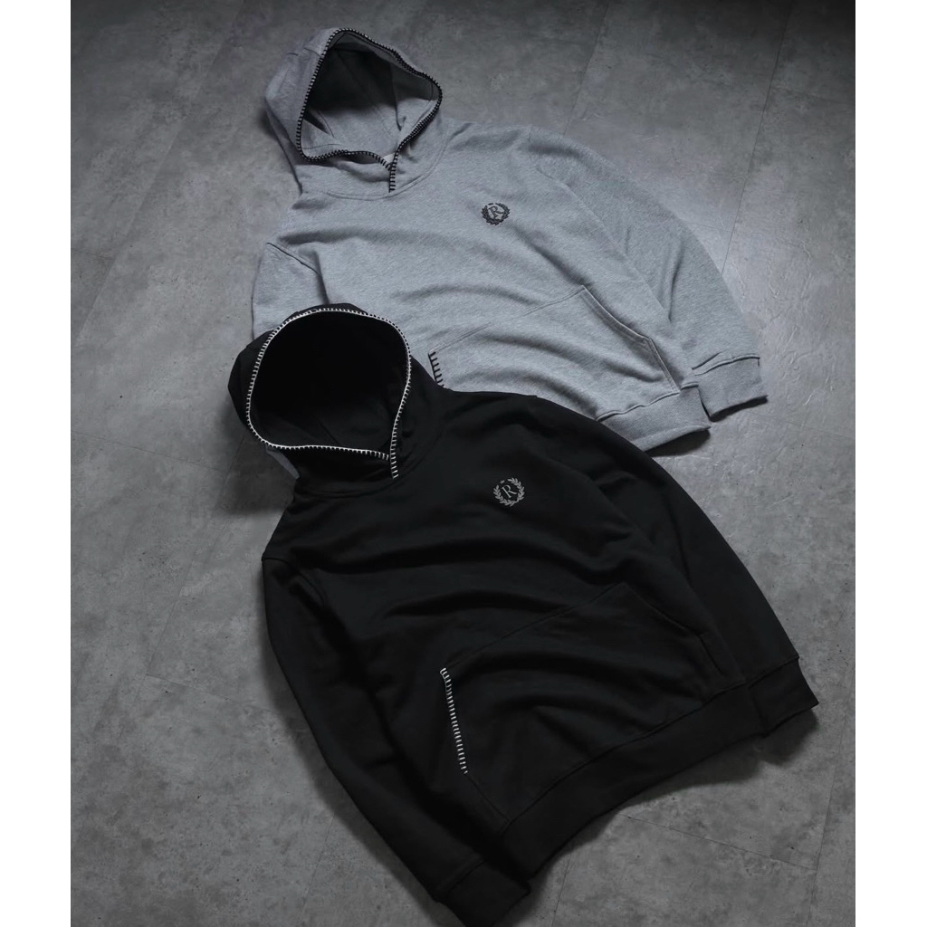 Jual rucas ultra stitch hoodie black | Shopee Indonesia
