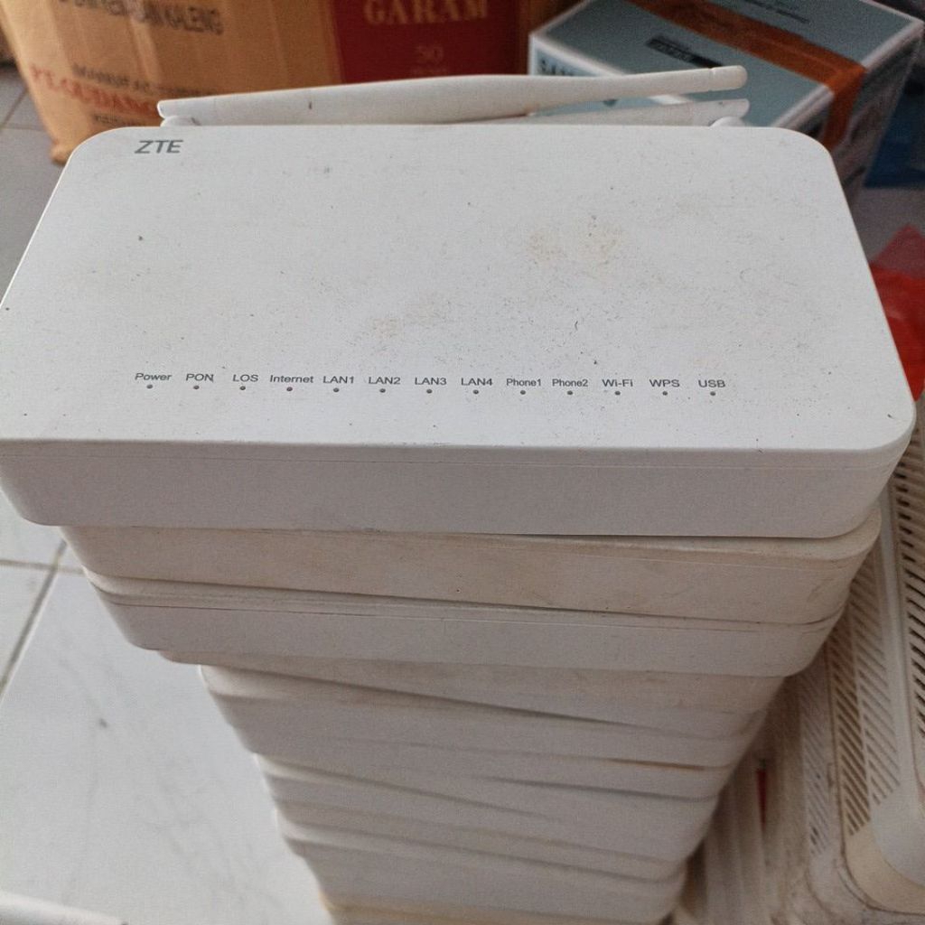 Jual GPON ONT | F609 V3 | Port Hijau | Unit Adaptor | Shopee Indonesia