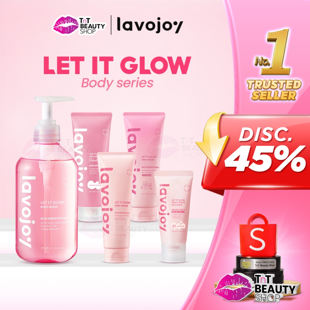 Jual LAVOJOY Let It Glow Body Series /Body Serum Skin Brightening ...
