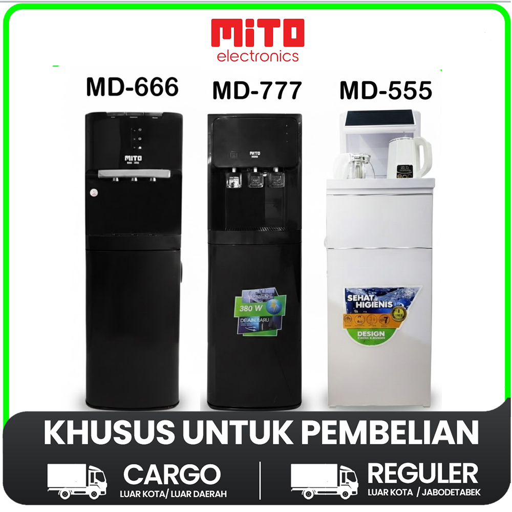 Jual [KHUSUS CARGO] MITO Dispenser Galon Bawah MD 666/MITO MD 777/MITO ...