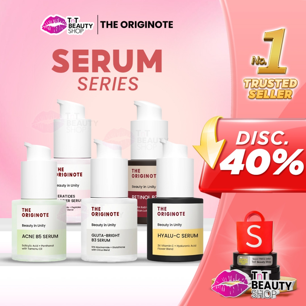 Jual The Originote Serum SERIES 20ml | Face serum | Wajah | TnT Beauty ...