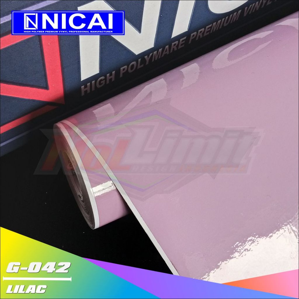 Jual NICAI 7500 - G042 Sticker Skotlite LILAC GLOSSY STANDART [ROLL ...