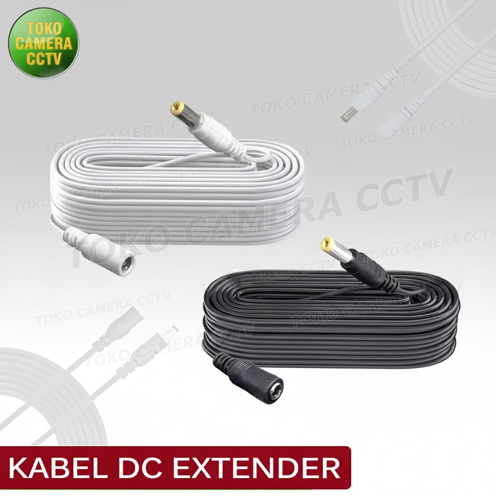 Jual KABEL DC POWER EXTENDER SAMBUNGAN ADAPTOR EXTENSION CCTV LED ...