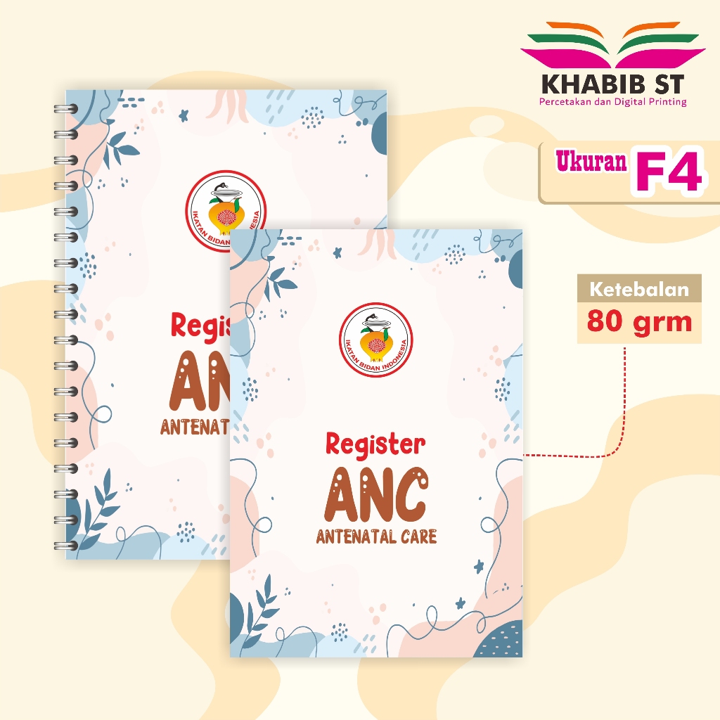 Jual Buku Register ANC F4 Softcover 50 Lembar | Shopee Indonesia