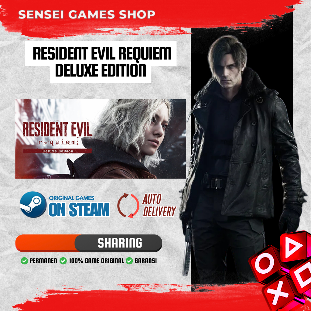 Jual [BONUS GAME RANDOM] Resident Evil Requiem Deluxe Edition / AUTO ...