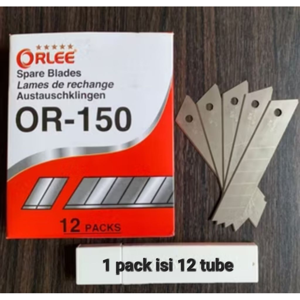 Jual Pisau Refill Cutter Besar L-150 Orlee | Shopee Indonesia