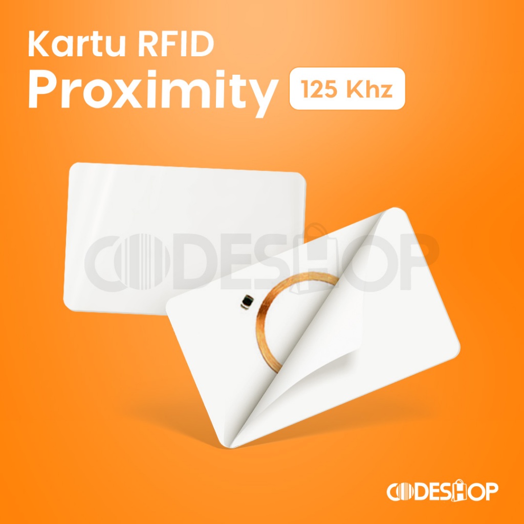 Jual Kartu Proximity Eco Murah | Blank Card Absensi RFID Proximity ...