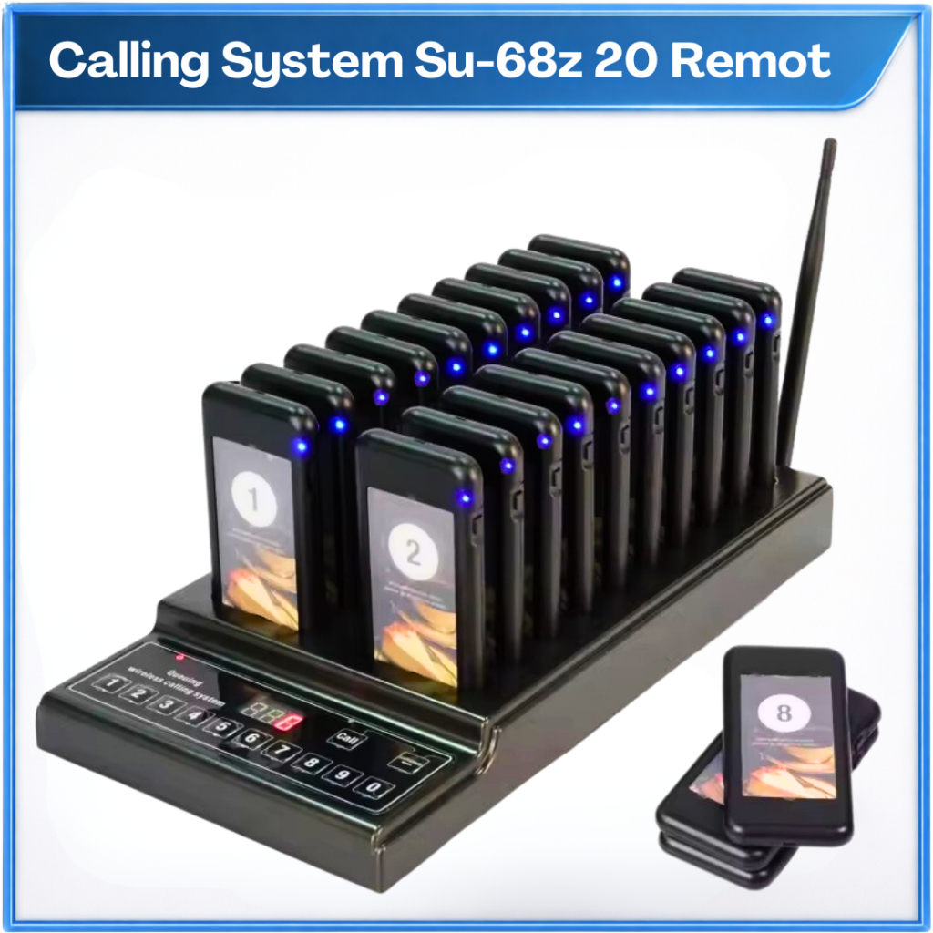 Jual Foodcourt Paging System Calling Guest food court pager tipe SU-68Z ...