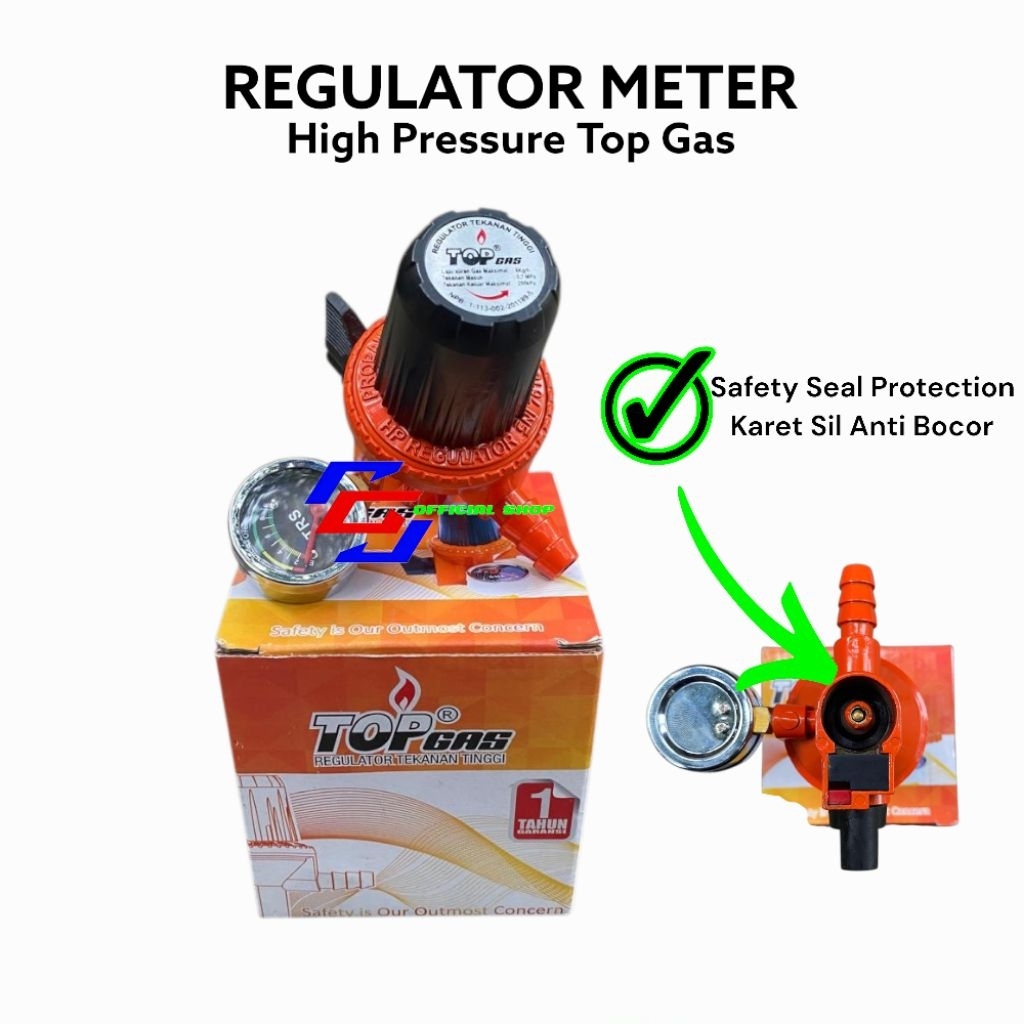Jual REGULATOR METER TOP GAS TEKANAN TINGGI HIGH PRESSURE ANTI BOCOR ...
