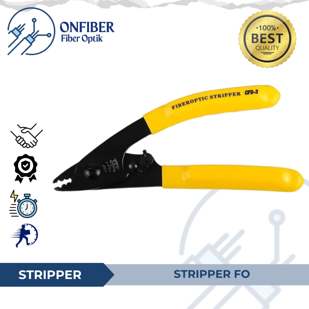 Jual Stripper FO 3 Hole | Tang Pengupas Kabel Fiber Optic 3 Lubang ...
