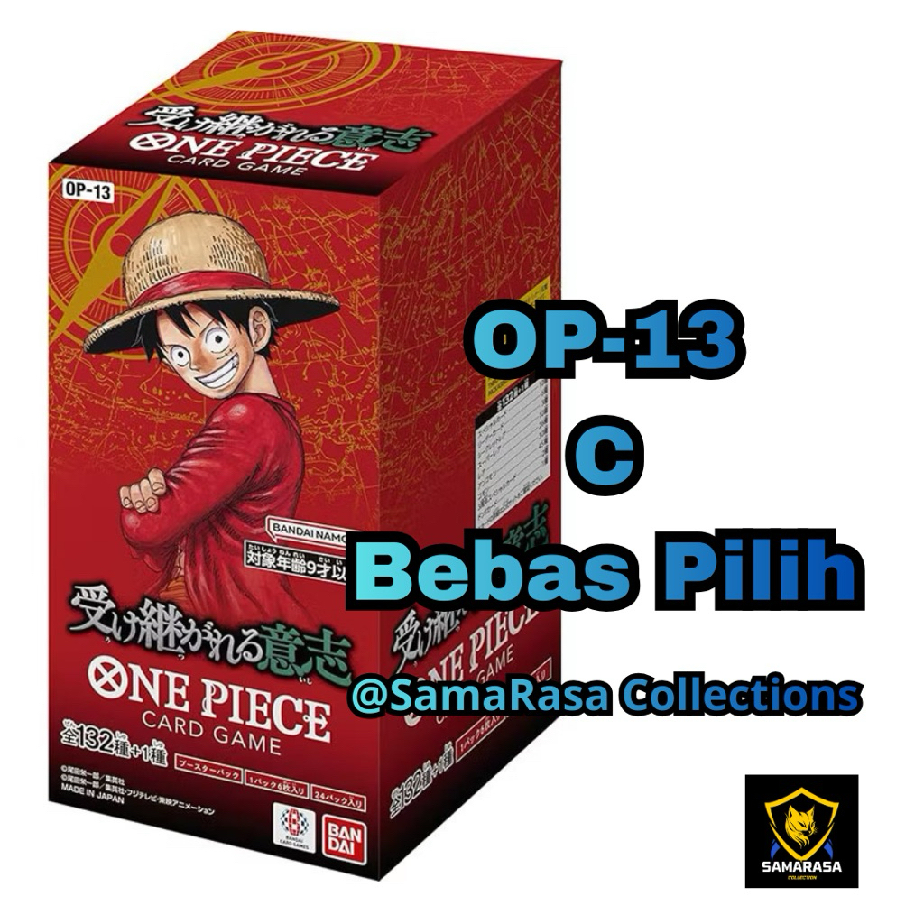 Jual Kartu One Piece TCG OP-13 Character Rarity C Original Jepang ...