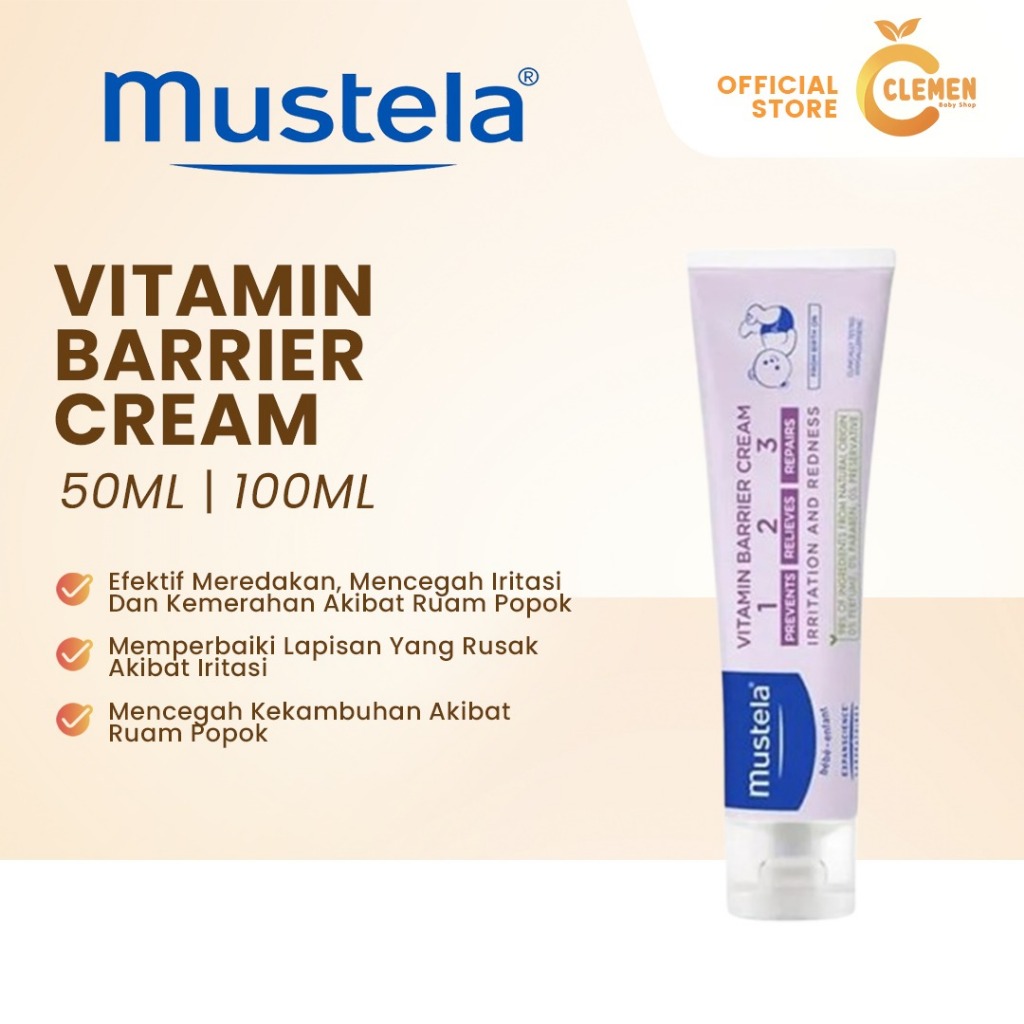 Jual Mustela Vitamin Barrier Cream (Diaper Cream) | Shopee Indonesia