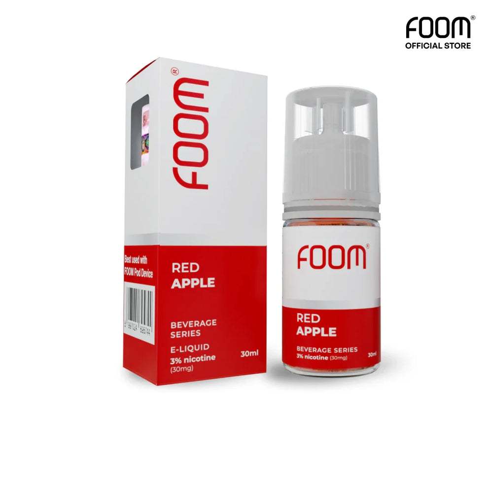 Jual [SALT] - Foom RED APPLE 30ML by Foom x Erika Carlina Ice and Sweet ...