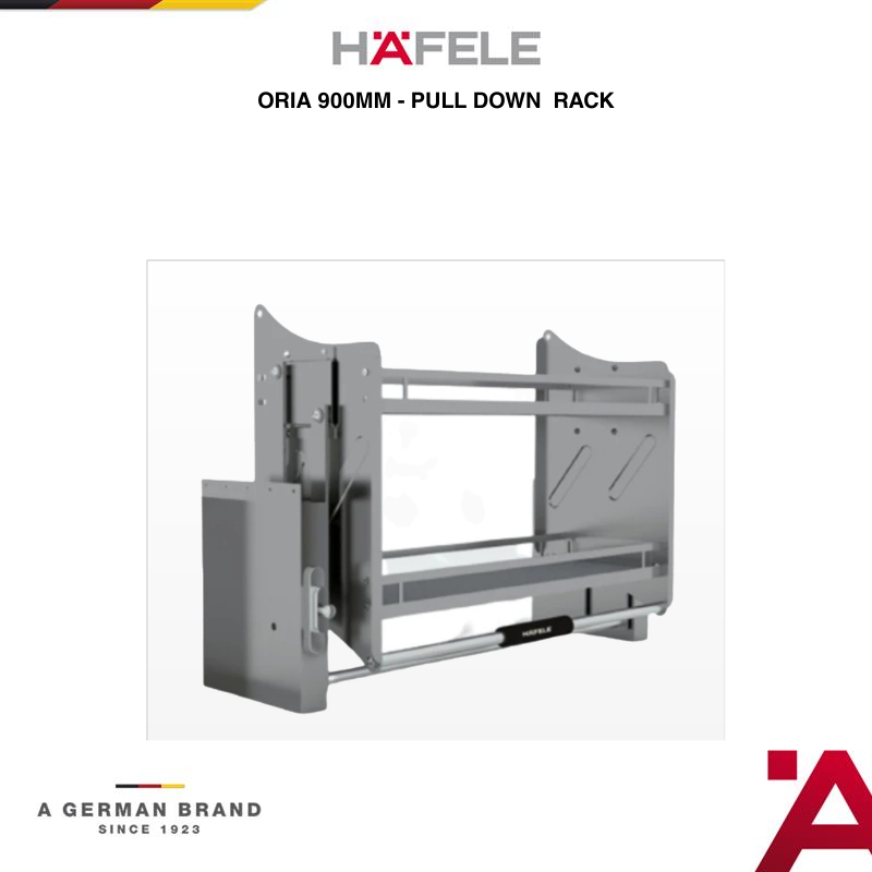 Jual Hafele Rak Serbaguna Pull Down Tarik Elevator Dish Rack Stainless ...