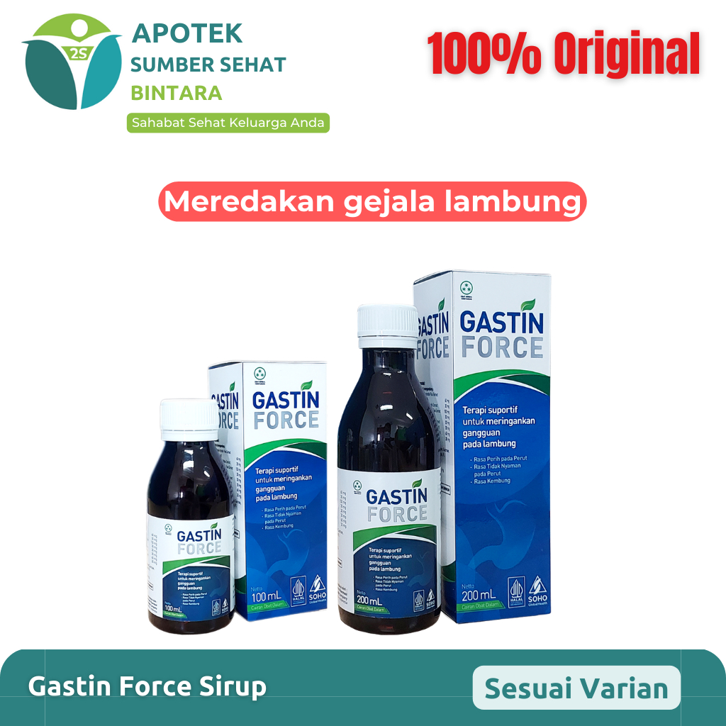 Jual Gastin Force Sirup – Obat Lambung & Maag | Shopee Indonesia