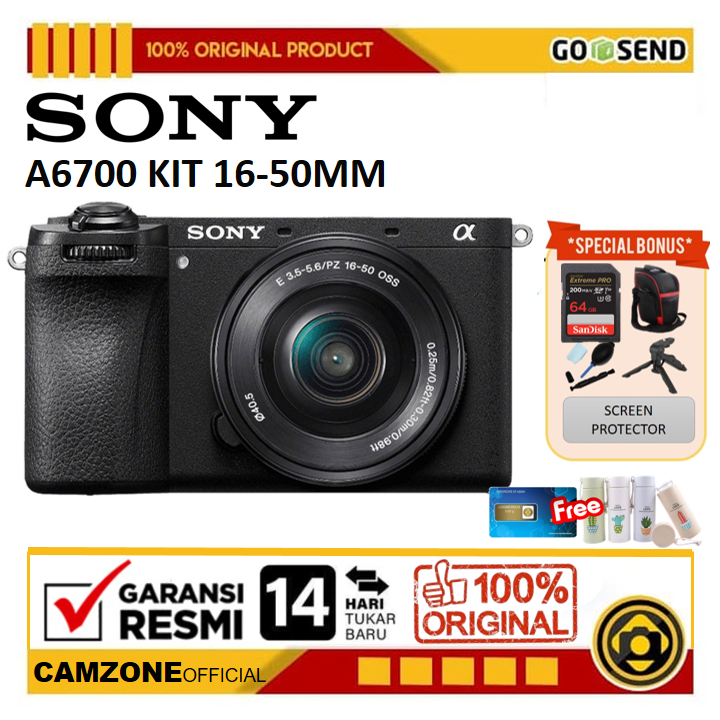 Jual Sony A6700 kit 16-50mm Mirrorless Camera Sony Alpha A 6700 kit 16 ...