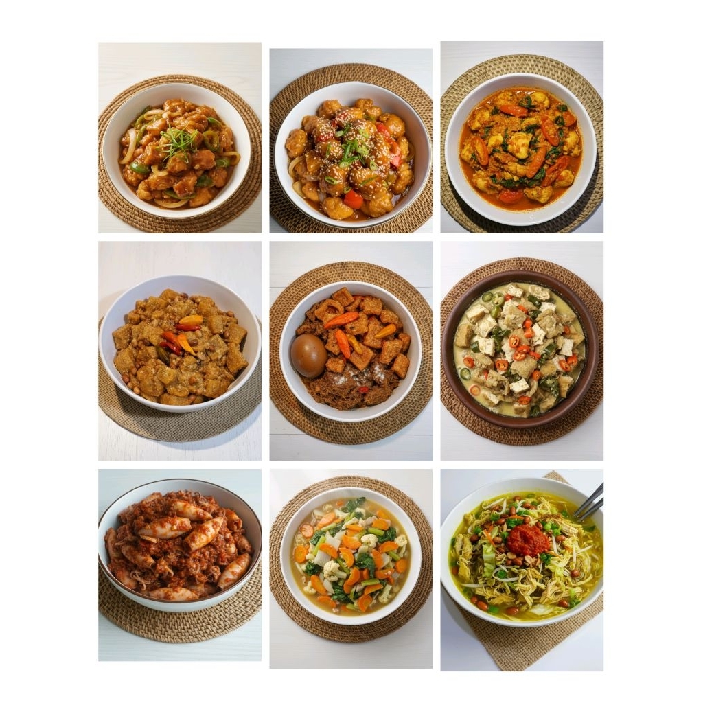 Jual [Dikirim Hangat] Aneka Lauk Matang Fresh Ayam Cumi Sayur Instan ...