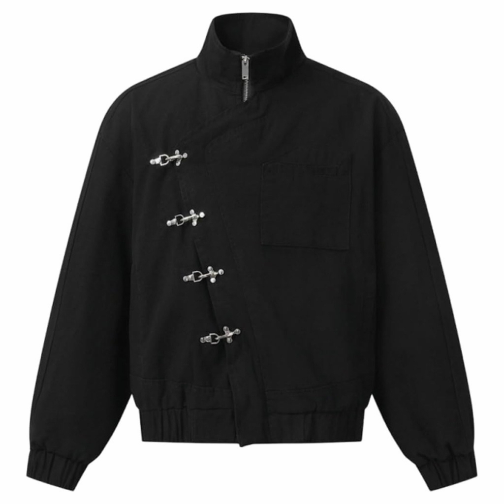 Jual Sai - Khalifa Fireman Clasps Style Work Jackets Canvas Boxy Outer ...