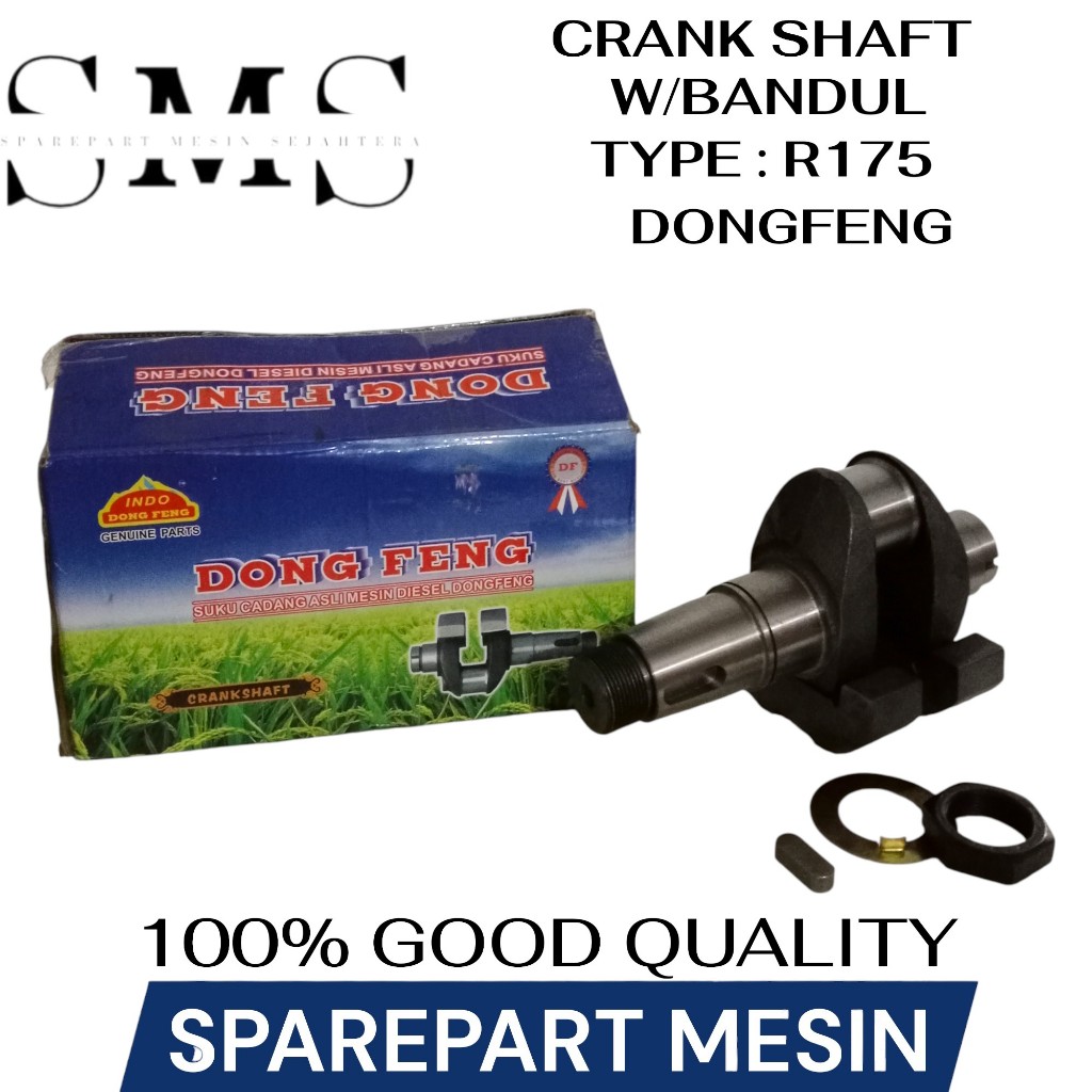 Jual As Kruk R175 Dongfeng + Bandul Komplit Original / Crank Shaft ...