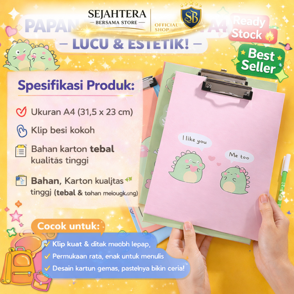 Jual Clipboard Terlengkap & Harga Terbaru Mei 2026 | Shopee Indonesia