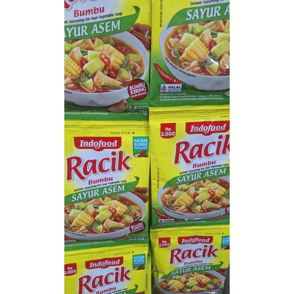 Jual Macam-macam Bumbu instant RACIK isi 10sachet | Shopee Indonesia