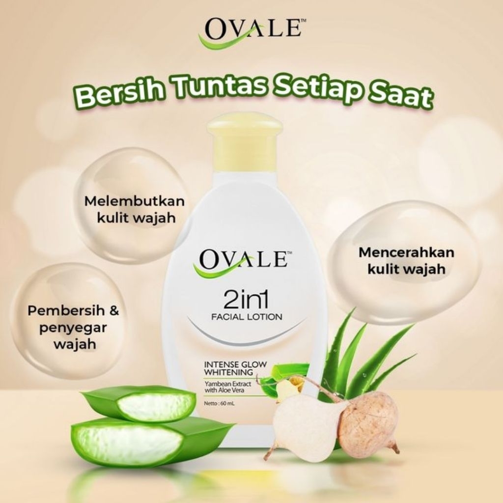 Jual Ovale Facial Lotion Perfect Luminous | Shopee Indonesia