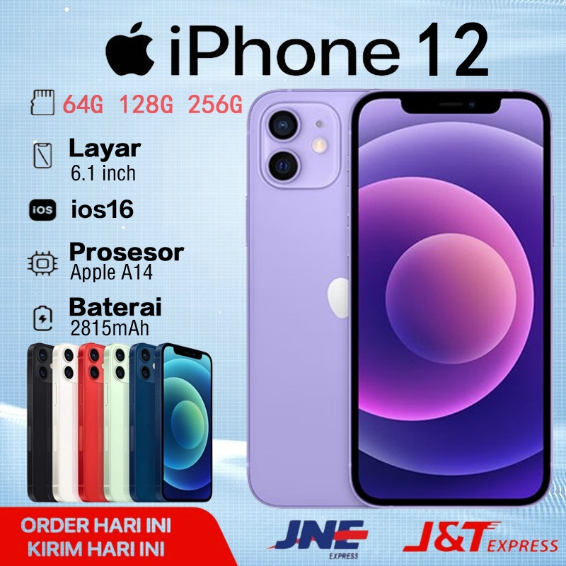 Jual IPhone 12 Second Terlengkap & Harga Terbaru April 2026 | Shopee ...