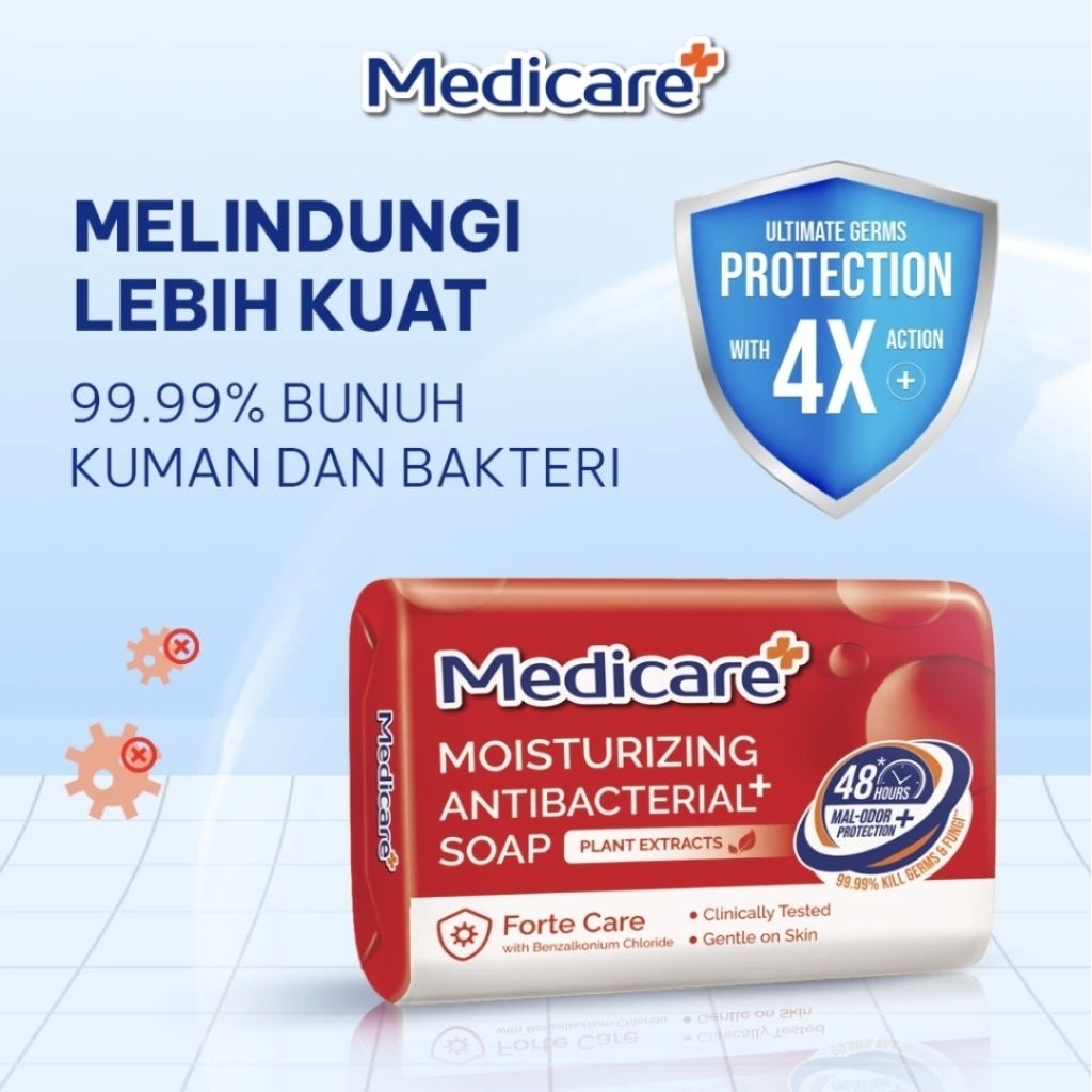 Jual MEDICARE RED sabun anti bakteri - FORTE CARE | Shopee Indonesia