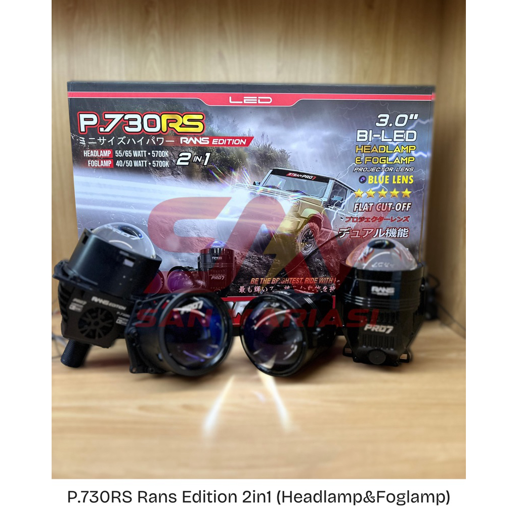 Jual PRO7 X RANS ENTERTAINT P730RS 2in1 HEADLAMP FOGLAMP | Shopee Indonesia