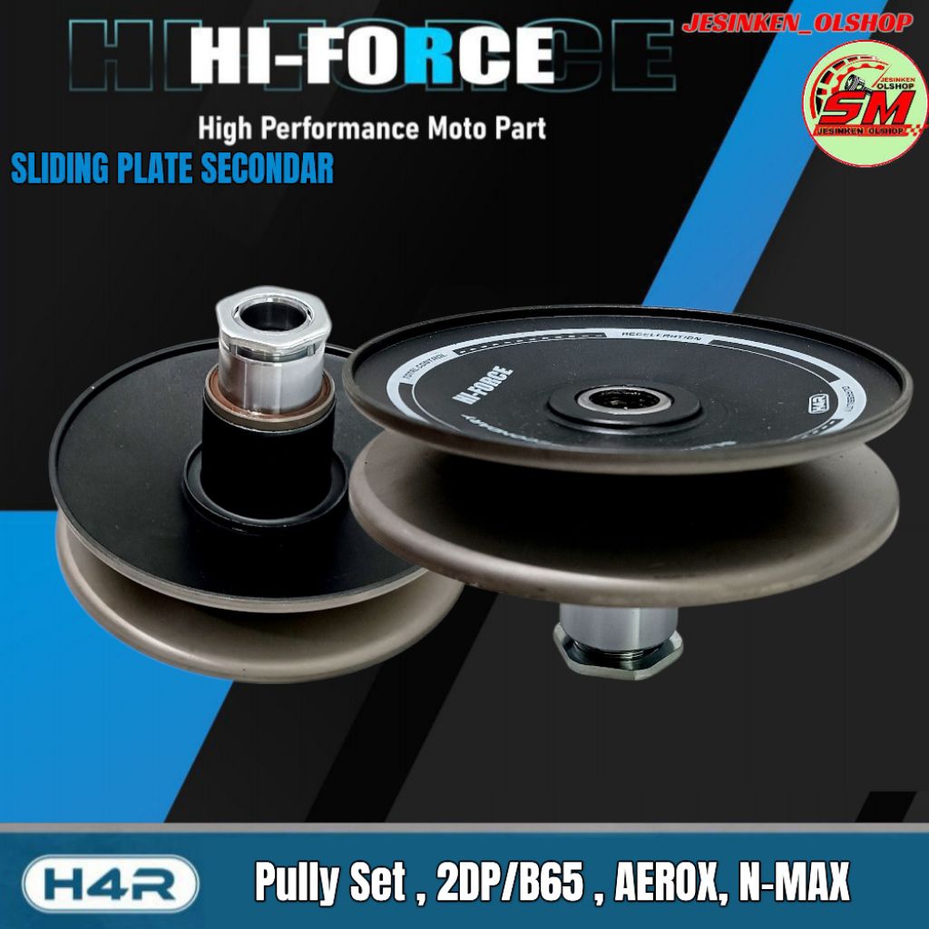 Jual Pully Puli Set Racing Yamaha Nmax, Aerox (2DP/B65) H4R Hi-Force ...